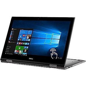 Dell Inspiron 13-5378, 13.3 Inch 2-in-1 Touch Screen Laptop NoteBook PC (Intel Quad Ci5-7200U 7th Gen, 8GB RAM, 1TB HDD, WIFI, Camera, USB 3.0, HDMI, FHD 1920 x 1080) Win 10 (Renewed)