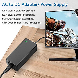 SHNITPWR 14V Power Cord for Samsung Monitor 14V 3A 2.5A 2.14A 1.78A 42W Power Supply AC DC Adapter for Samsung SyncMaster 15" 17" 18" 19" 20" 22" 23" 24" 27" Screen TFT LED LCD TV Monitor