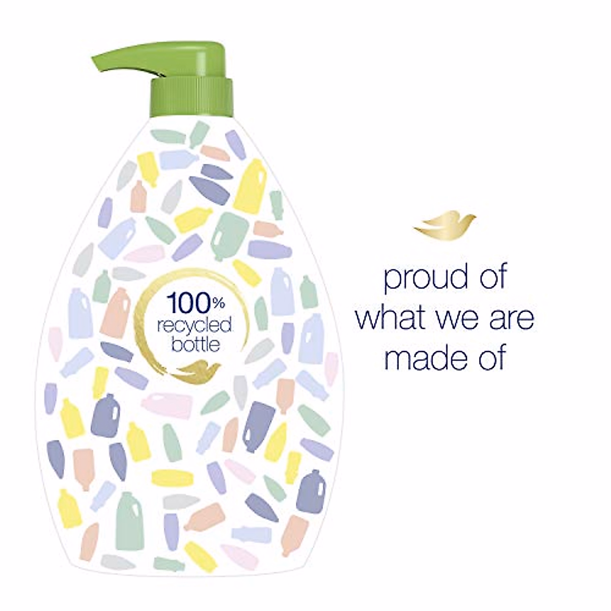 Dove Refreshing Body Wash with Pump Revitalizes and Refreshes Skin Cucumber and Green Tea Effectively Washes Away Bacteria While Nourishing Your Skin, 34 Fl Oz (Pack of 3)