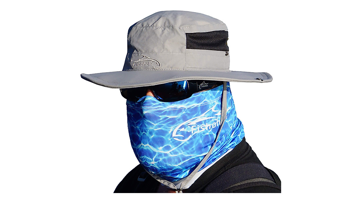 Fishoholic Fishing Face Mask Buff - UV Protection & Versatile