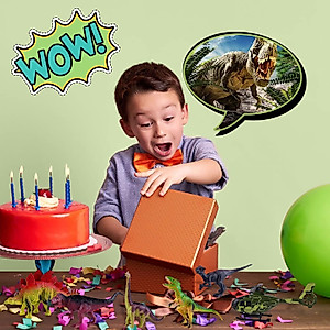 Kids Dinosaur Toys Jurassic Dino Figure Set Play Mat Little Boys Room Decor 3 4 5 6 7 8 Year Old Gift Juguetes Dinosaurios Para Niños Autism Train Kit Present Trex T Rex Playset Learning Resources