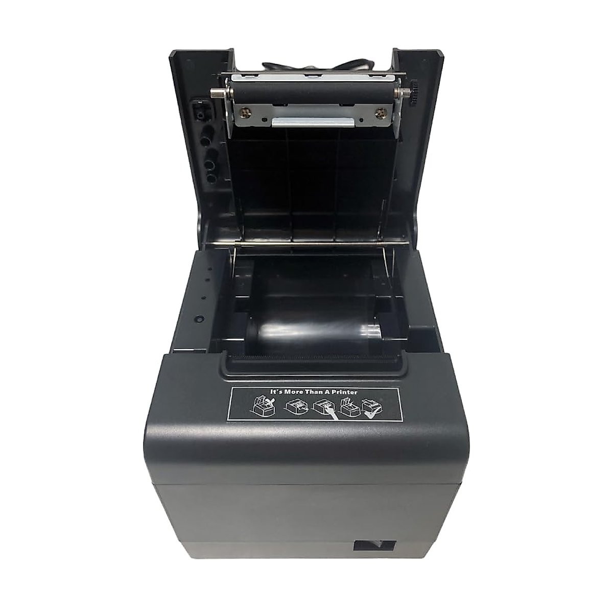 ZY808 Receipt Printer - 80mm POS Thermal Printer with WiFi USB LAN Connection, Support iOS, MAC, iPhone, Android, PC and Support Ebay, Amazon, Shopify, Etsy, USPS Integration.