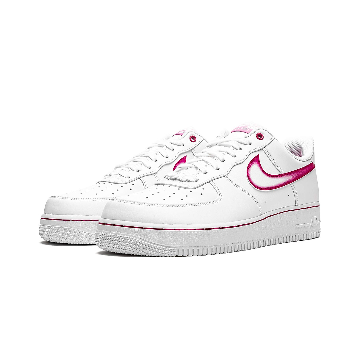Nike Womens WMNS Air Force 1 '07 DD9683 100 Airbrush - Pink - Size 12W