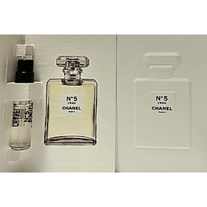 CHANEL No 5 L'EAU EDT Spray Perfume Samples 0.05oz / 1.5ml EACH