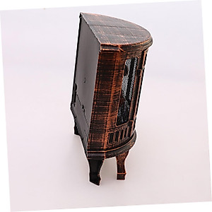 Abaodam Fireplace Corner Adornment Decorative Lamp Living Room Decoration Powered Rhythm for Party