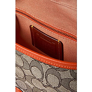 Coach Signature Jacquard Soho Bag Sun Orange One Size