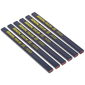 IRWIN Carpenter Pencil, Medium Lead, 6-Piece (66400)