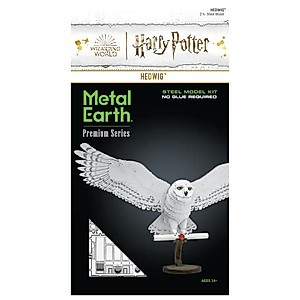 Metal Earth Premium Series Harry Potter Hedwig 3D Metal Model Kit Fascinations