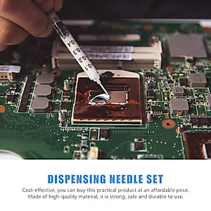 EXCEART 12Pcs Dispensing Needle Blunt Tip Stainless Steel Lock Needles Accuracy Precision- yringe Needle (16G)