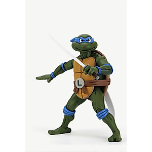 NECA TMNT Cartoon Giant Size Leonardo 1/4 Scale Action Figure