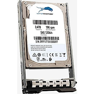 2.4TB 10K SAS 12Gb/s 2.5" HDD for Dell PowerEdge Servers | Enterprise Hard Drive in G13 Tray | Compatible with R630 R930 400-AUQX W9MNK 0W9MNK 400-AVBX 09F0N8 9F0N8
