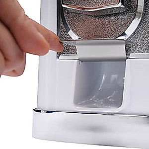 Gumball Machine Big Bubble Gumball Dispenser Machine 1.26in Ball Bulk Vending Machine w/key Classic Bubble Capsule Toys Candy Dispenser Vending Machine (White)