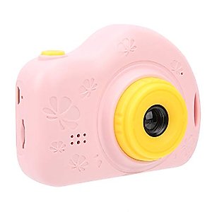 2 Inch 1200w Childrens Camera,Portable Mini Digital Camera,Rounded Corners Design,Support 6 Kinds of Filters and 15 Kinds of Photo Stickers, Continuous Shooting Mode,High Capacity Battery