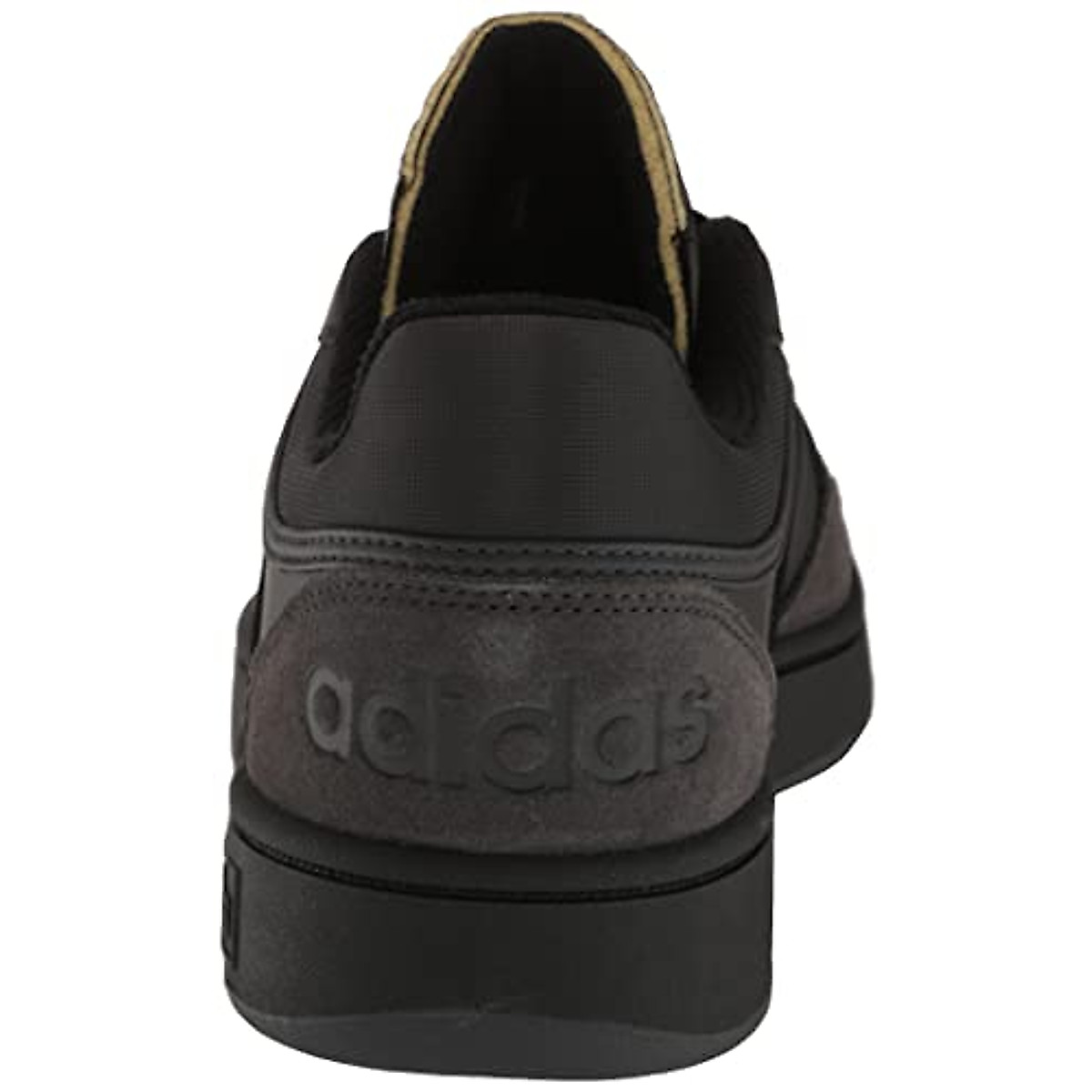 adidas Men's Hoops 3.0 Low Basketball Shoe, Black/Black/Carbon, 10