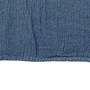 Detailer's Preference Automotive Shop Towels, Cotton, 11"x12", Blue, 50 Pack