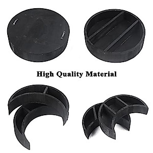 5 Pcs 10" Wall-Mounted Moon Phase Shelf Set, Solid Wood, Bed Sofa Wall Decor Storage Rack, Boho Moon Decors Crystal Display Shelf, Crescent Floating Shelves, Witch Gift