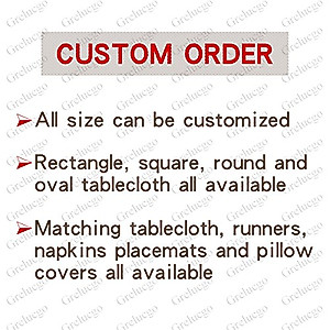 Grelucgo Handmade Hemstitch Beige Table Runner Or Dresser Scarf, Rectangular 14 by 36 Inch