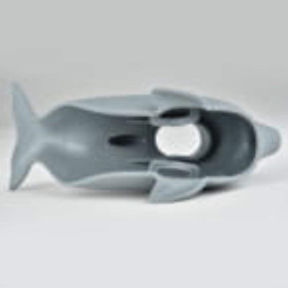 Good Gear Bathtub Faucet Cover for Kids Safety, Universal Fit Silicone Bath Spout Cover for Baby, Tub Nozzle Guard Whale/Grey