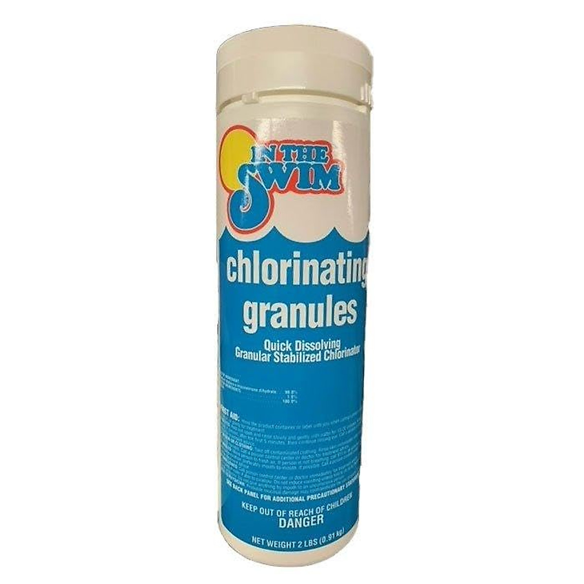 In The Swim Chlorine Shock Granules for Sanitizing Swimming Pools – 56% Available Chlorine – Dichlor – 2 Pound Bottle