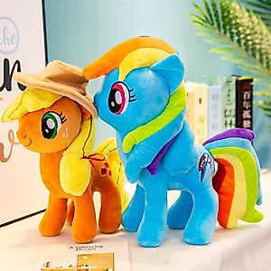 Little Horse Plush Toy 50cm Friendship Movie Feature Character Doll Action Figure Model Toy (Fluttershy)