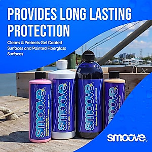 Smoove Purpleicious Ultimate Boat Wash (Quart) Premium Boat Cleaner, Marine Grade Boat Soap, Effective Boat Hull & Seat Cleaner, Essential Boat Cleaning Supplies, Advanced Boat Wash and Wax Formula