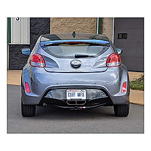 CURT 11254 Class 1 Trailer Hitch, 1-1/4-Inch Receiver, Compatible with Select Hyundai Veloster , Black