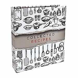 Recipe Binder, 8.5" x 9.5" 3 Ring Binder Organizer Set (with 50 Page Protectors, 100 4" x 6" Recipe Cards & 12 Category Divider Tabs) by Better Kitchen Products, Sleek Kitchen Design