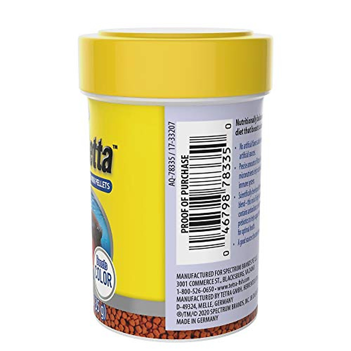Tetra TetraBetta Select Floating Mini Pellets, 1.2 oz.