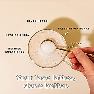 Blume Salted Caramel Latte - Organic Sugar-Free, Keto-Friendly, Vegan And Gluten-Free Superfoods Latte - 100 Grams