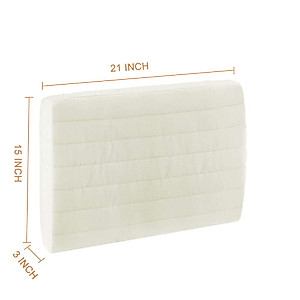COSFLY Indoor Air Conditioner Cover AC Unit Covers for Inside 21 x 15 x 3 inches (L x H x D)