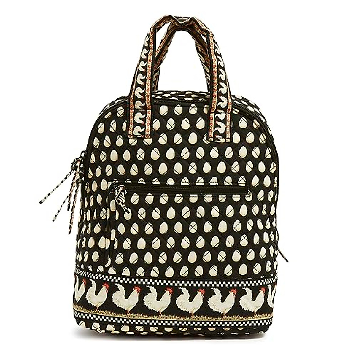 Vera Bradley Cotton Mini Totepack Backpack, Chanticleer