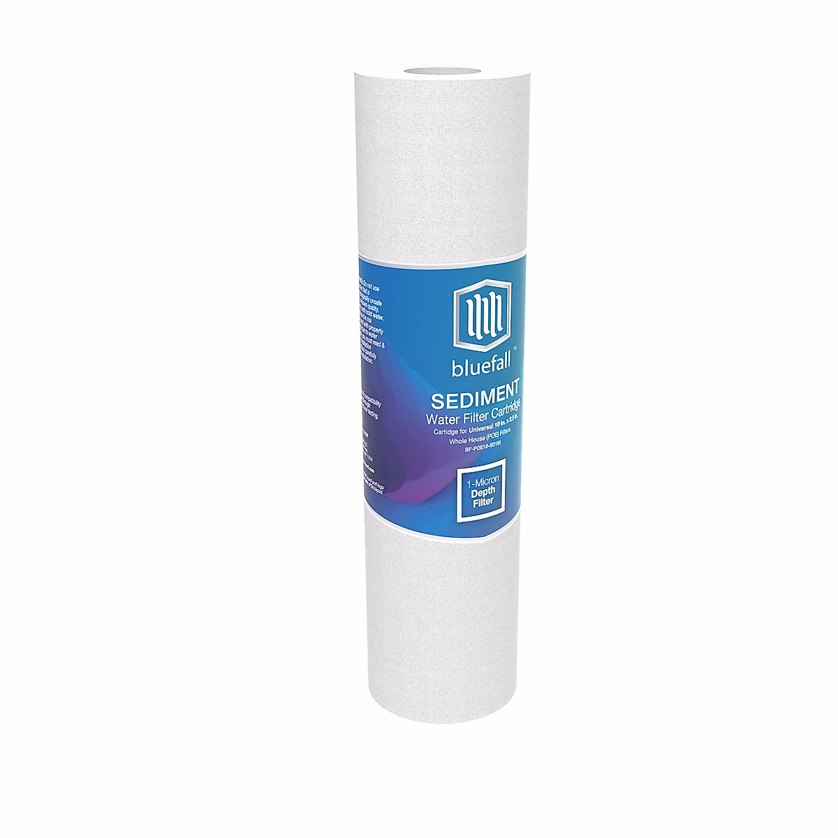 1 Micron Sediment Filter 10" x 2.5" Whole House Water Filter Sediment Water Filter Replacement Cartridge Compatible with Any 10 inch Reverse Osmosis Water Filtration System Value Pack (20)
