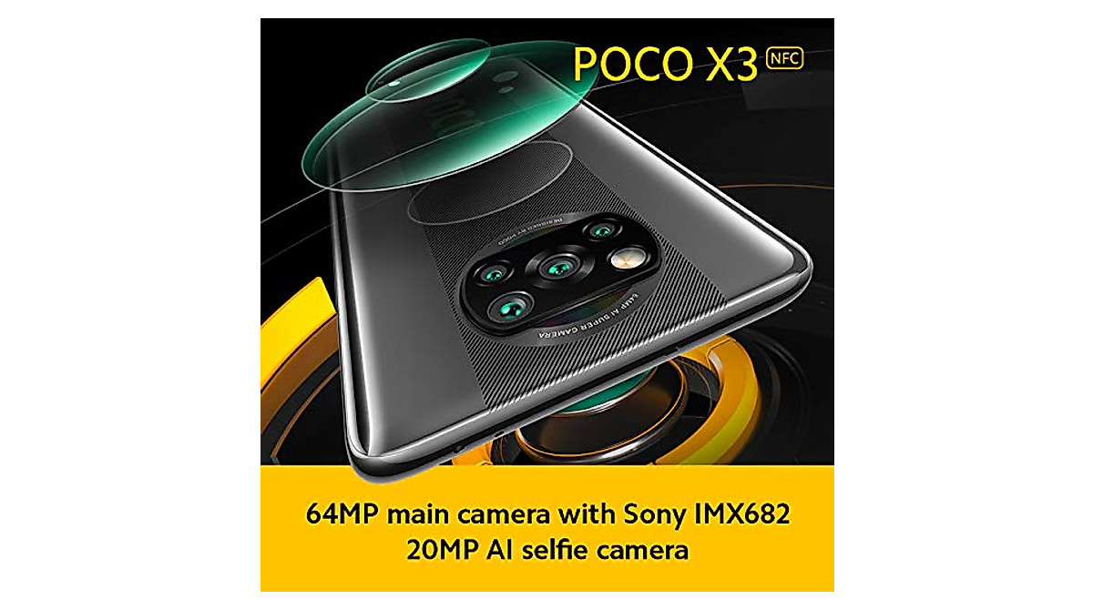 Xiaomi Poco X3 NFC - Unlocked, 128GB, 6GB RAM Smartphone