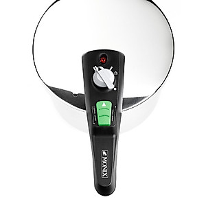 Braisogona Monix Quick Fast Pressure Cooker, Stainless Steel, Silver, 4/6 Litre