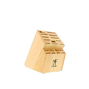 HENCKELS Forged Premio Knife Block Set, 17 Piece, Black