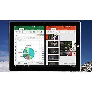 Microsoft Surface 3 10.8 FHD (1920x1280) Touchscreen 2-in-1 Education and Business Laptop Tablet (Intel Quad-Core Atom x7-Z8700, 4GB RAM, 64GB SSD) Mini DP, WiFi AC, Webcam, Windows 10 Pro (Renewed)
