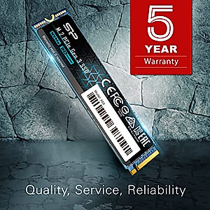 Silicon Power 256GB NVMe M.2 PCIe Gen3x4 2280 SSD (SP256GBP34A60M28)