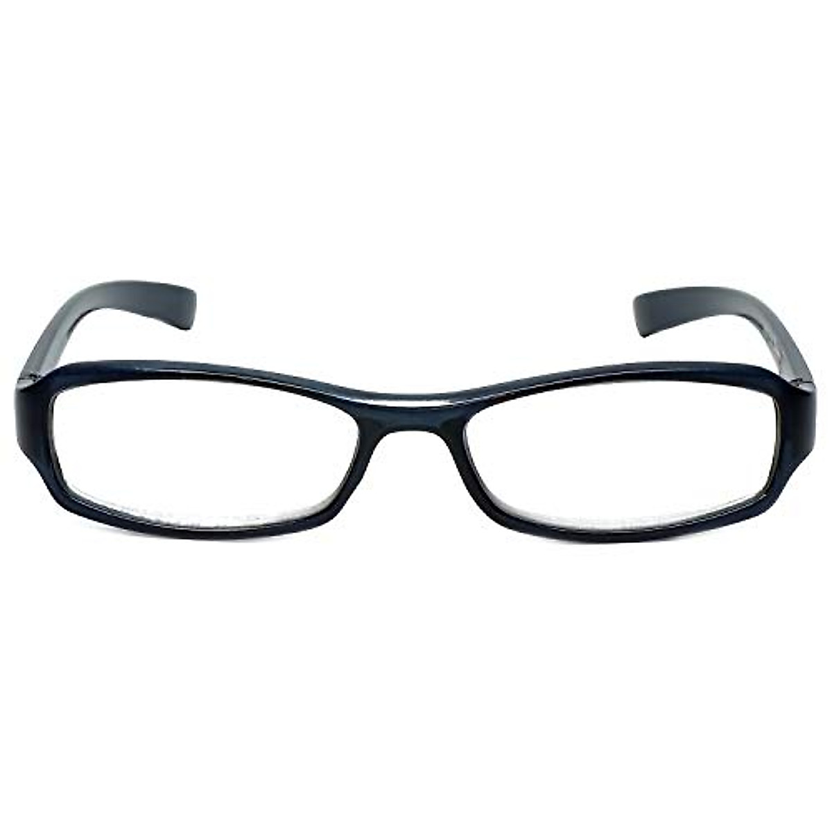 Calabria 8034 Designer Reading Glasses +1.50 Black Women Spring Hinged One Power Readers Distortion Free Lightweight Durable