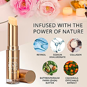 Retinol Eye Stick With Collagen, Hyaluronic Acid For Dark Circle, Wrinkles in 3-4 Weeks, Under Eye Cream Anti Aging, For Puffiness and Bags Reduces Fine Lines