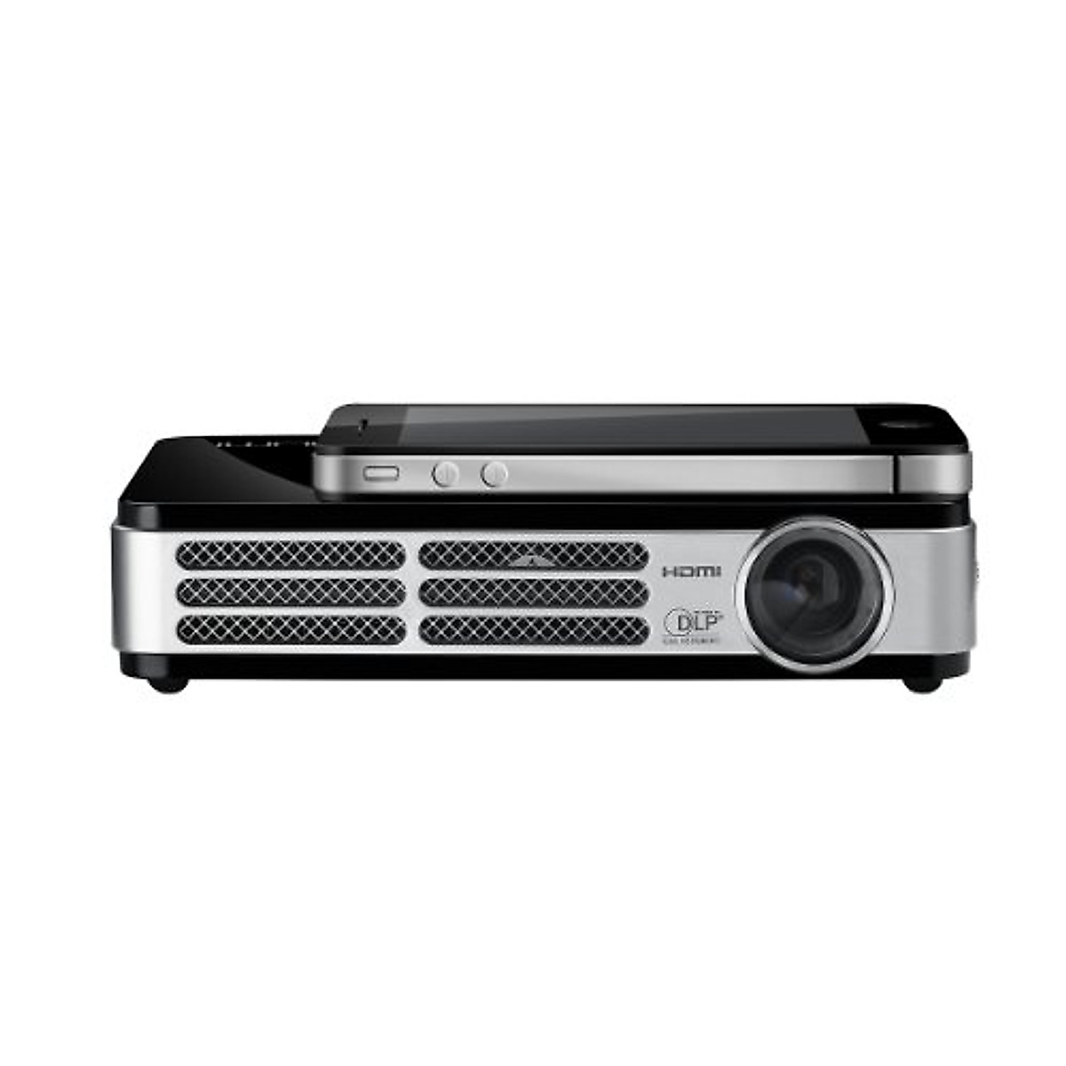 Vivitek Qumi Q5 500 Lumen WXGA HD 720p HDMI 3D-Ready Pocket DLP Projector with 4GB Memory (Black)