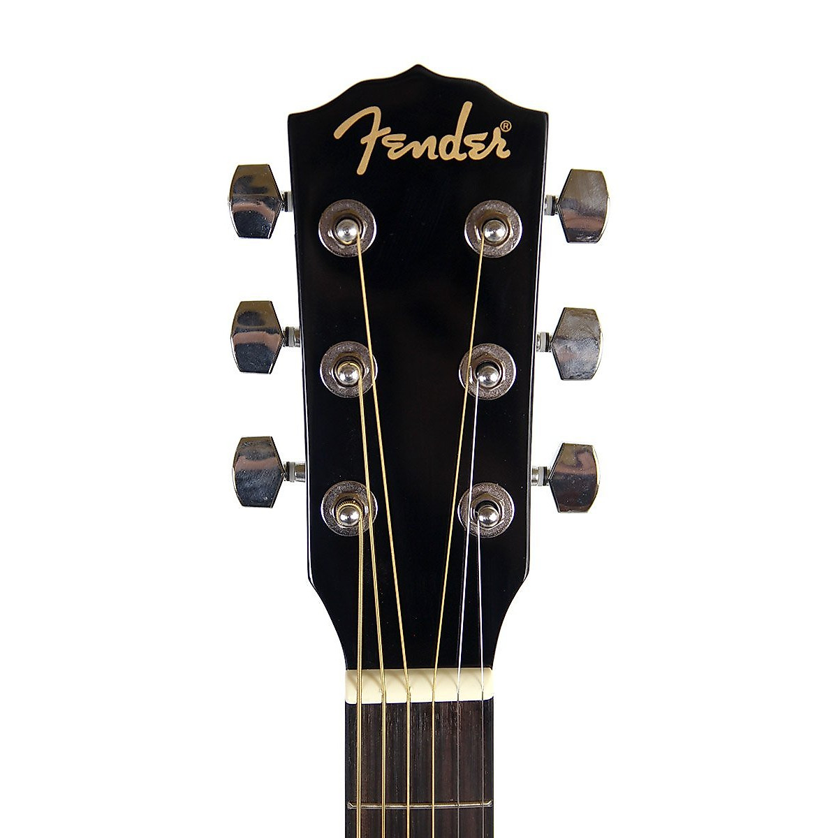 Fender FA-115 Dreadnought Acoustic Guitar Pack, with 2-Year Warranty, Black, with Gig Bag and Accessories