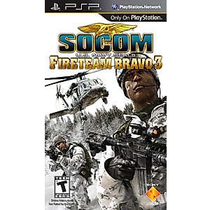 SOCOM: U.S. Navy SEALs Fireteam Bravo 3 - Sony PSP