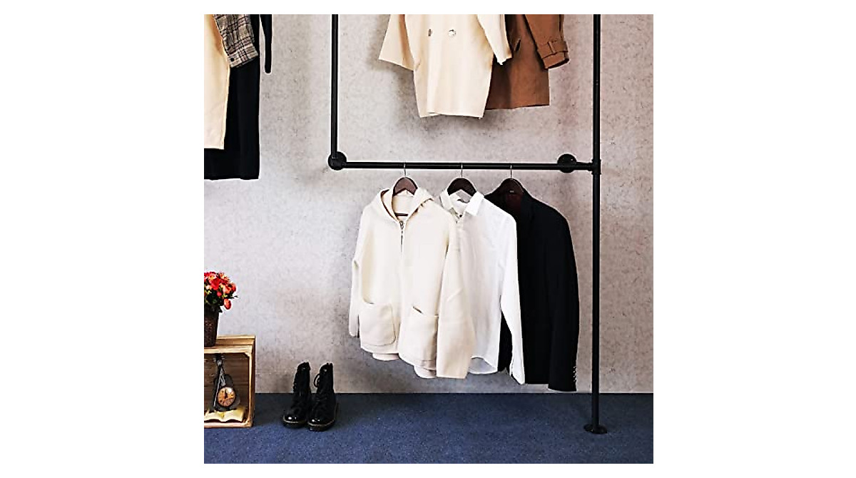 Heavy Duty Industrial Clothing Rack by Anynice