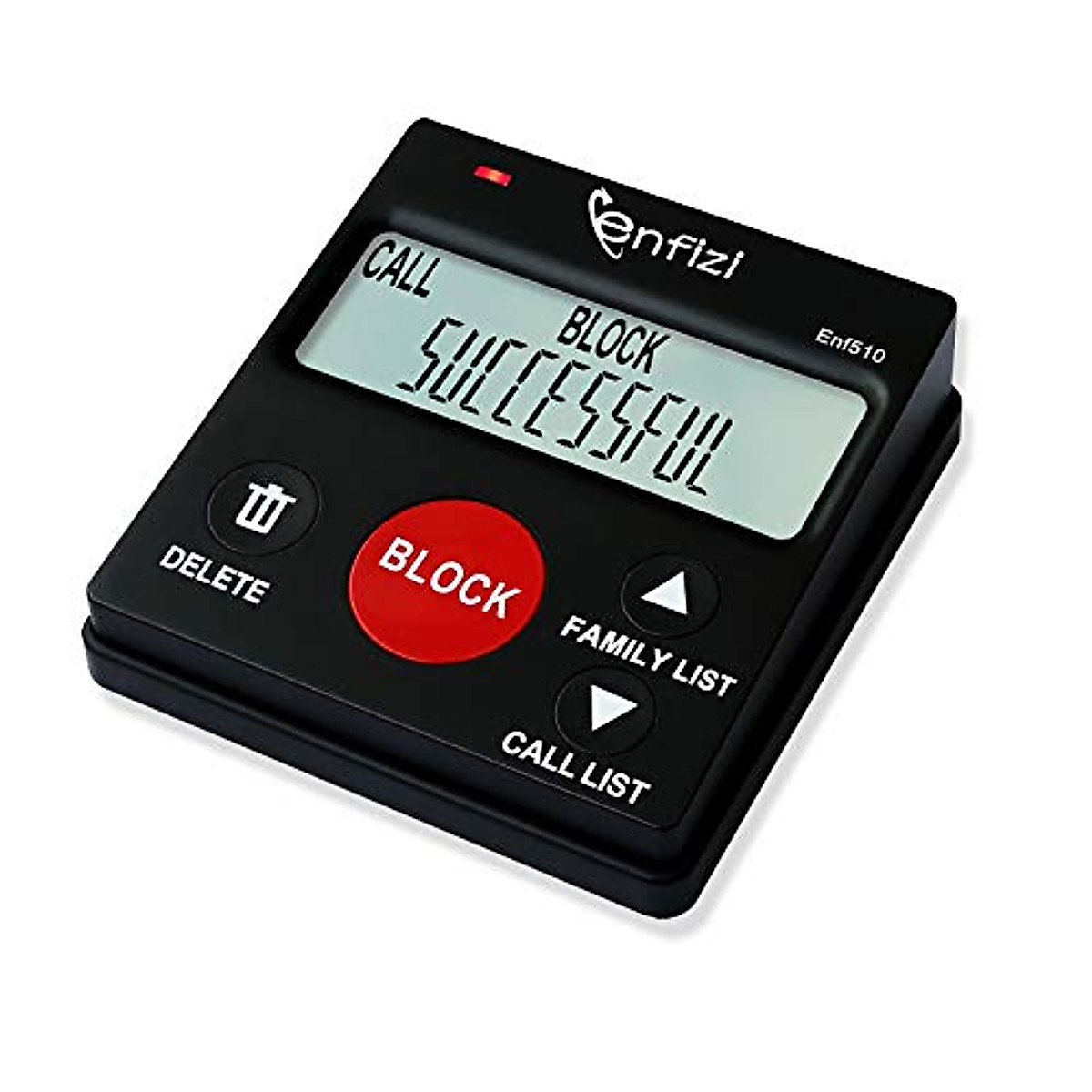 Enf510 Call Blocker for Landline Phones/Answering Machine/Home Cordless Phones, Works with All Analog Telephones, Family Function