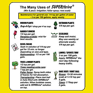 SUPERthrive The Original Vitamin Solution - Liquid Concentrate, May Add to Any Fertilizing Program, 4 fl. oz.