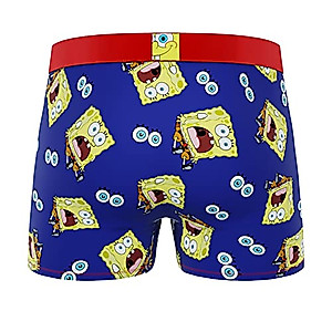 CRAZYBOXER Spongebob Krusty Krab Pizza Men's Boxer Briefs (2 pack)