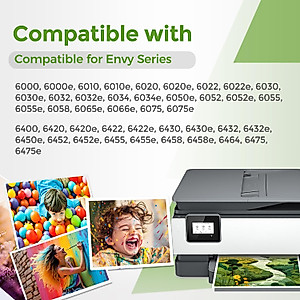 Ubinki 67XL Ink Cartridge Black Color Combo for HP Ink 67 XL HP67 HP67XL for 2700 2700e 2752 2752e 2742e 2755 2755e 4100 4100e 4152e 4155 4155e Envy 6000 6055e 6055 6400 6458 6458e 6455 6455e Printer