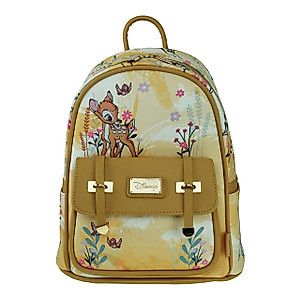 KBNL Bambi 11 inch Vegan Leather Mini Backpack - A21802, Multicoloured