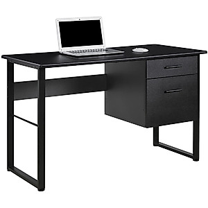 Realspace® Halton 48"W Computer Desk, Black