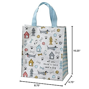Primitives by Kathy All You Need Is Love And A Dog Daily Tote Bag
